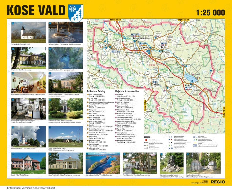 Maps of Estonian municipalities - Regio