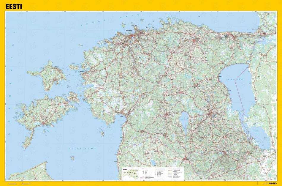 Estonian Postal Codes - Regio