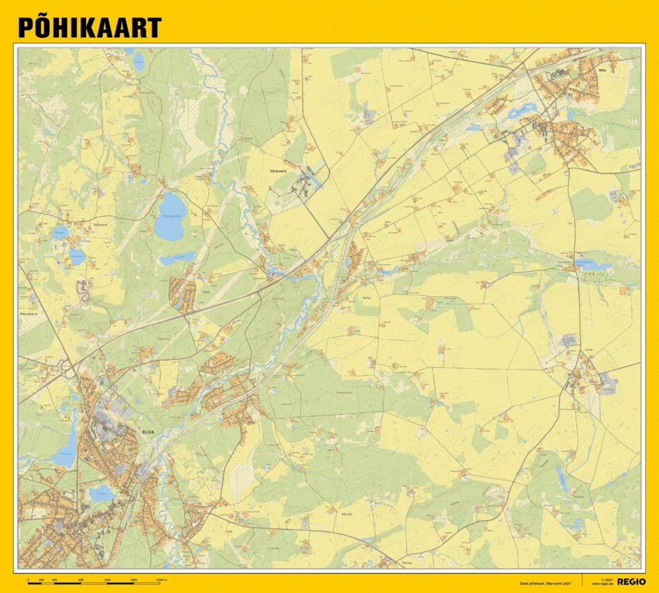 Estonian Basic Map - Regio